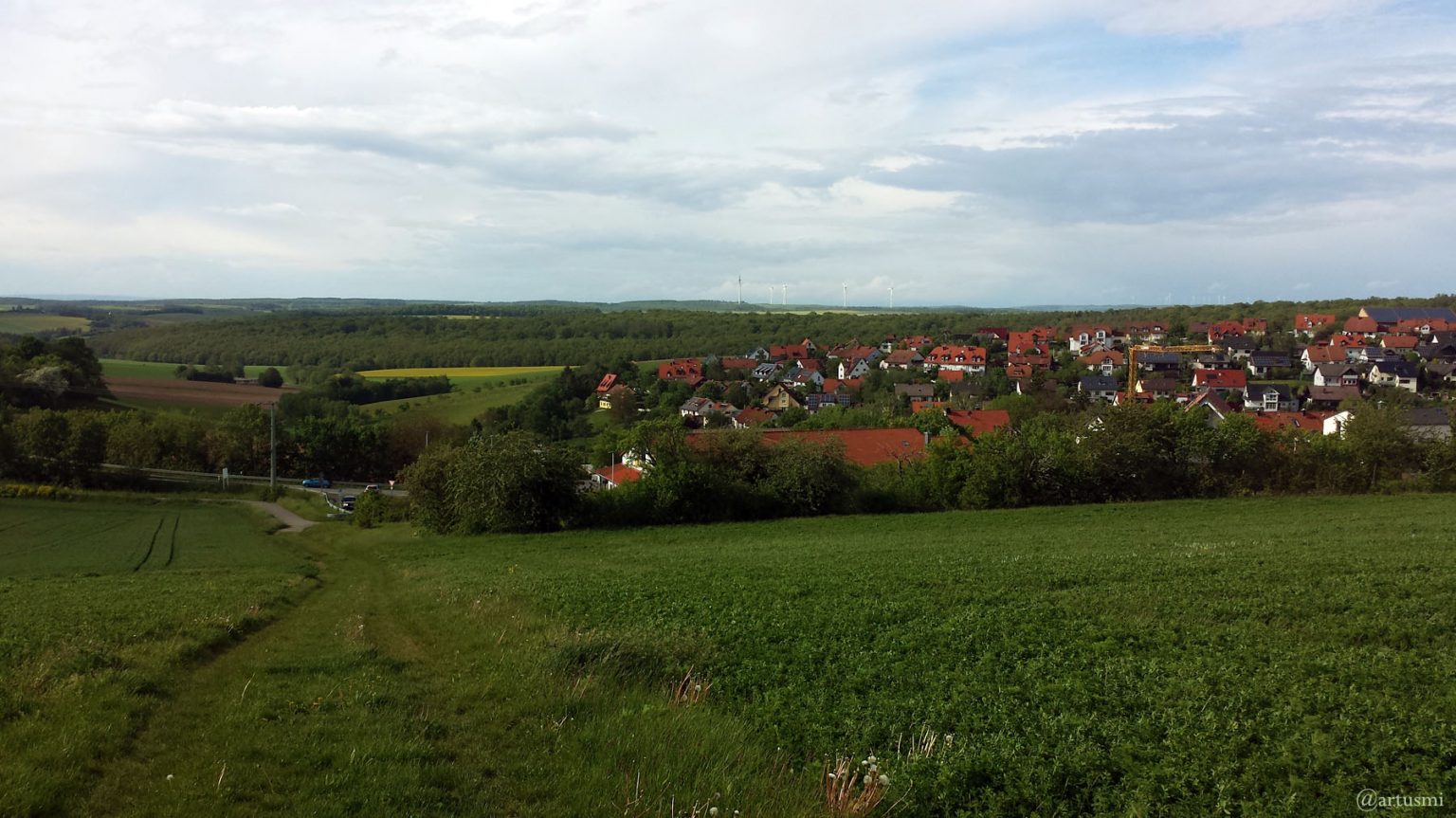 Arts Fotos - Wetterbild aus Eisingen vom 25. Mai 2021