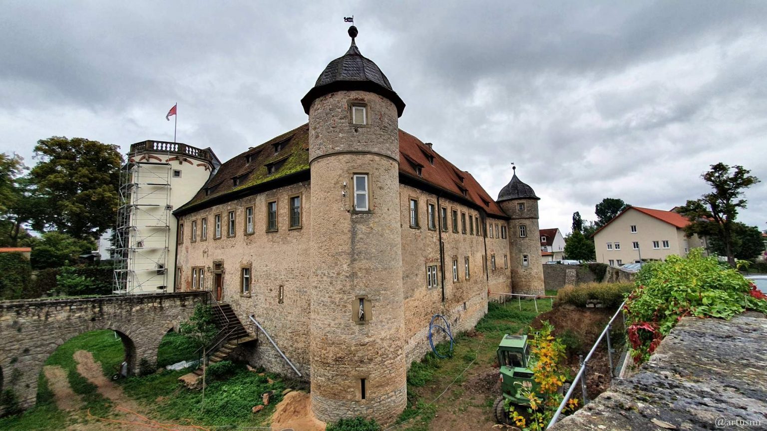 Arts Fotos - Zobel-Schloss in Giebelstadt im Landkreis Würzburg