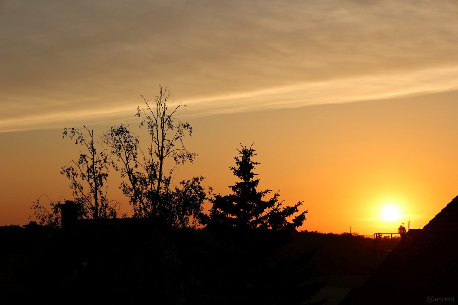 21 Juni Sonnenuntergang