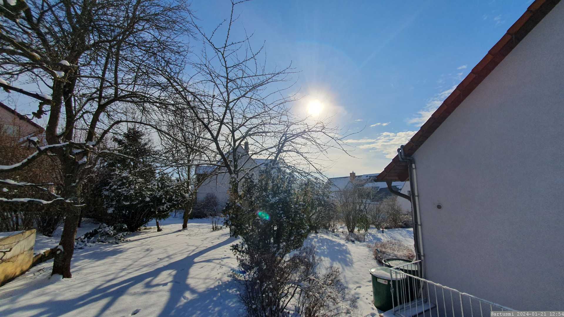 Arts Fotos - Unser Garten am 21. Januar 2024